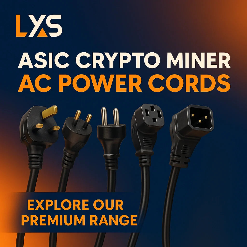 ASIC Crypto Miner AC Power Cords for PSU and PDU | LYS-SZ.COM – LYS ...